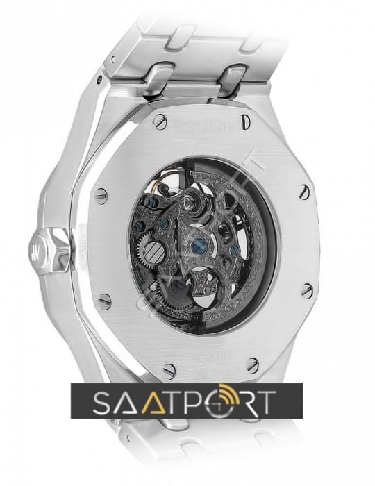 Audemars Piguet AP Royal Oak Skeleton Silver II | ETA Saat: Saatport ...