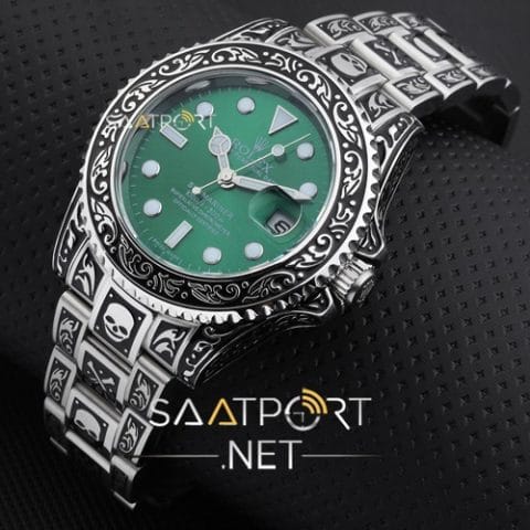 Rolex Submariner Skull Limited Edition Black Dial Vintage | ETA Saat ...