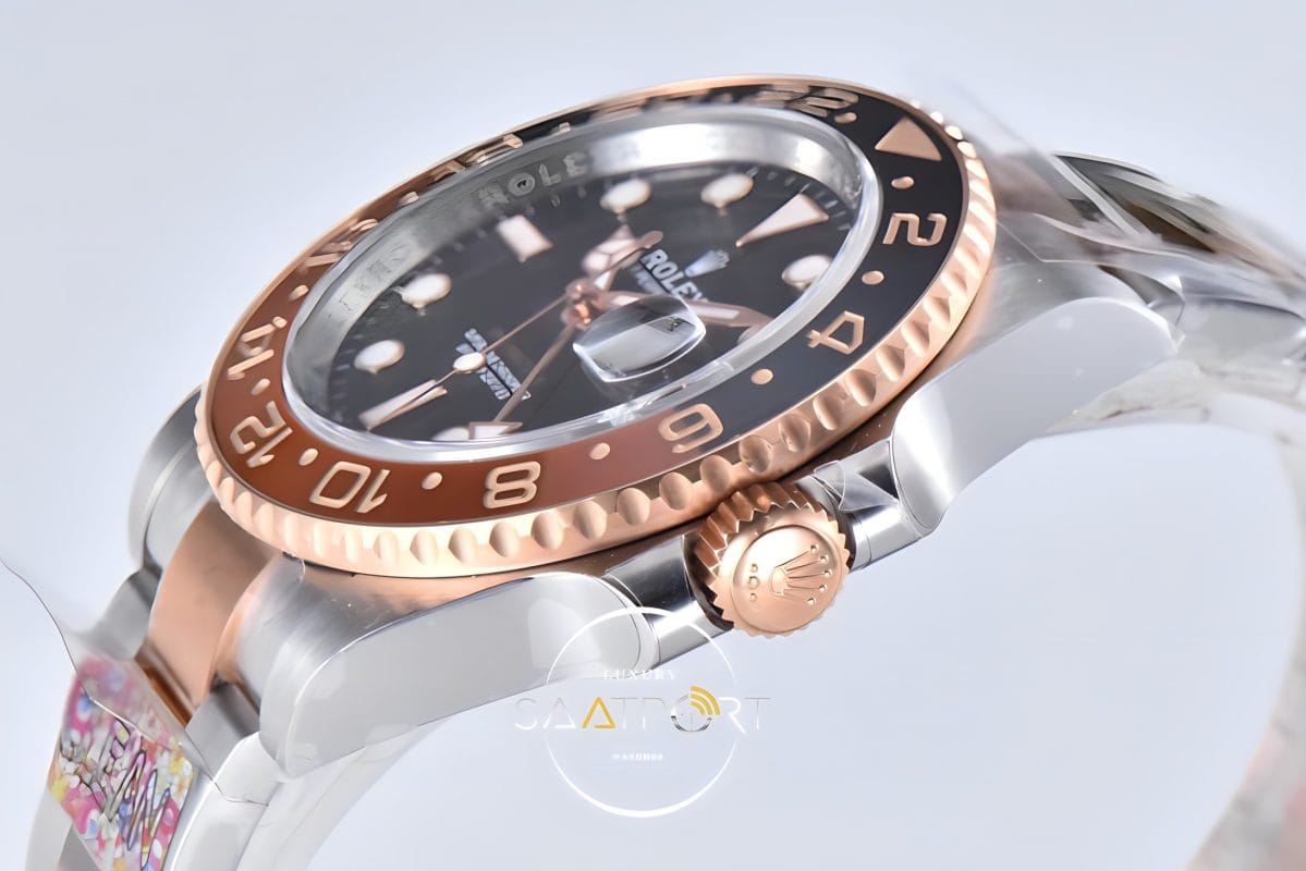 Rolex Gmt Master II 126711CHNR Root Beer Rose Gold 3285 Clean Factory ETA