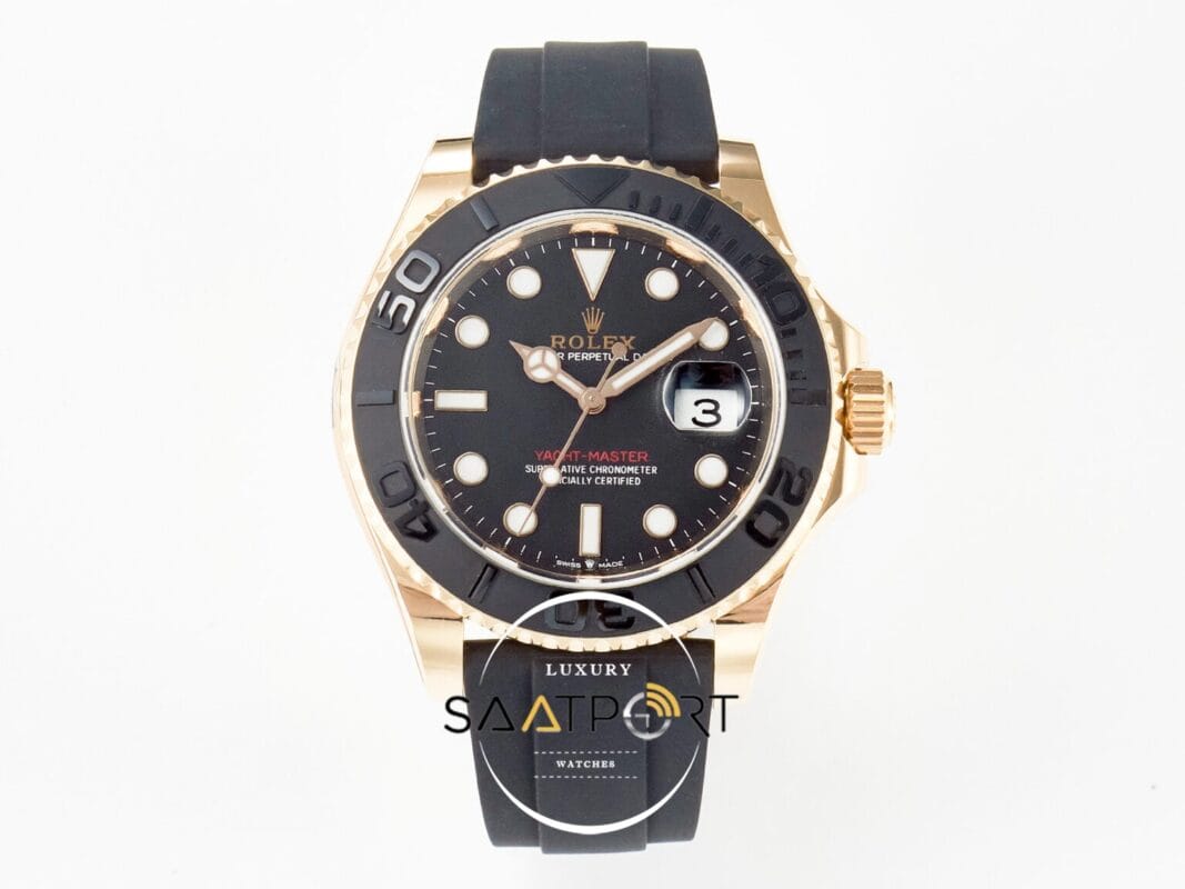 Rolex Yacht-Master 126655 ARF Oysterflex Kauçuk Kayış 904L Rose Kasa ...
